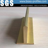 China Brass T Shape Sanitary Parts Accessories 5mm to 180mm Custom Extrusion Profiles for sale