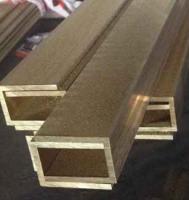 China Brass U Channel Bars 5mm to 180mm Custom Extrusion Profiles for Industrial Use for sale