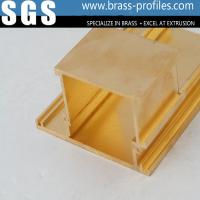 China Decorative Brass Hardware Copper Alloy Extrusions Sections 5mm to 180mm Custom Shapes for sale
