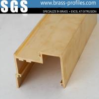 China Decorative Brass Hardware Copper Alloy Extrusions Sections 5mm to 180mm Custom Shapes for sale