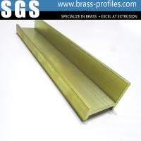 China Rustproof Copper Brass Extruded Profiles Top Window Frame 5-180mm Custom for sale