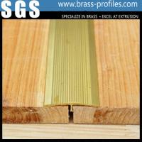 China Brass Floor Extrusion T Layer Frame / Copper T Slot Framing for sale