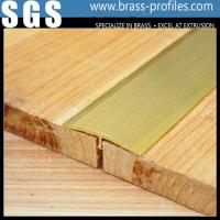 China Brass Floor Extrusion T Layer Frame / Copper T Slot Framing for sale