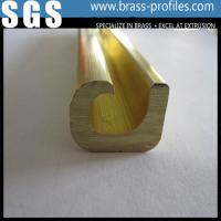 China Brass Copper Alloy Extruded U Profiles 5mm to 180mm Custom Shapes for sale