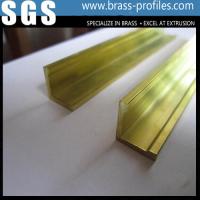 China Brass Edge Tile Triim Frame / Edge Trim Brass Profiles Supplier for sale