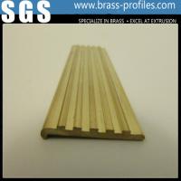 China Customized Copper Anti Slip Stair Nosing Strip 5mm to 180mm for Hotel Home for sale