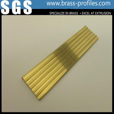 China Brass Non-Slip Stair Nosing C38000 5mm to 180mm Decorative Flooring Edge Trim for sale