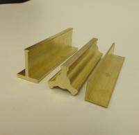 China Durable Solid Brass L Edge Trim Sheet Hot Sale Copper L Bar for sale