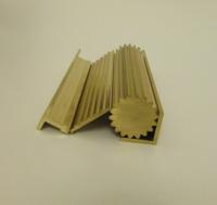 China C38500 Brass Toothed Round Bar 5mm-190mm Extruded Copper Profile for Industrial Use for sale