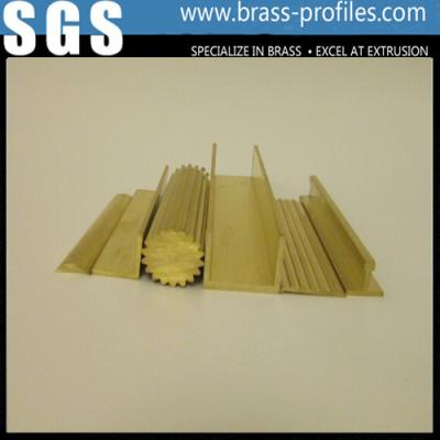 China Brass Window Trim Board Copper Casement Frame 5mm to 180mm Extruded Profile for sale