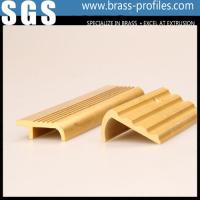 China Safe Decarative Brass Antislip Stair Strip Copper Staircase Nosing for sale