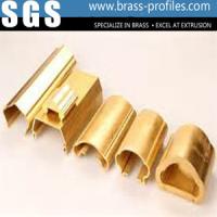 China Extruded Copper Handrail Profiles Brass Stair Armrest Frames 5mm to 180mm for sale