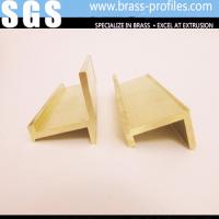 China Brass Alloy Window Frame H Profile Decorative Extrusion 5mm to 180mm for sale