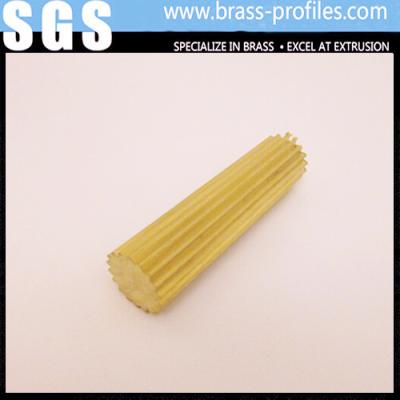 China Brass Gear Section Rod Sheet C3800 Decorative Extrusion 5mm to 190mm for sale