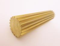 China Brass Gear Section Rod Sheet C3800 Decorative Extrusion 5mm to 190mm for sale