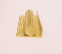 China Hot Forged Brass Furniture Profiles Copper Alloy Extrusions 5mm to 190mm for sale