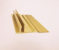 China Customised Copper Alloy Custom Extruded Profiles / Decorative Copper Profiles for sale