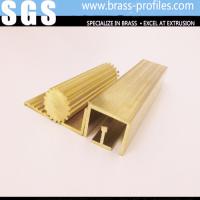 China Brass Copper Alloy Extruded Hardware Sections 5mm to 190mm for Door Window Frame Decoration for sale
