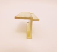 China C3850 8ft Copper S Shapes Sections Customised Brass H Profiles for sale