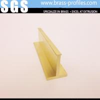 China C38000 C38500 Brass T Center Sheet Extruded Profiles for Window Decoration 5mm to 190mm for sale