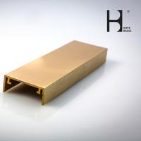 China C38500 Commonly Used Copper Doors And Windows Extrude Profile for sale