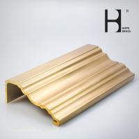 China C38500 Extruded Decorative Brass Profile 5mm to 180mm for Windows and Doors for sale