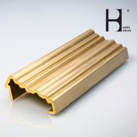 China C38500 Extruded Decorative Brass Profile 5mm to 180mm for Windows and Doors for sale