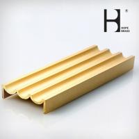 China C38500 Extruded Decorative Brass Profile 5mm to 180mm for Windows and Doors for sale