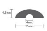 China Squared Corner Brass Decorative Profiles Solid Copper Extrusion 5mm to 190mm for sale