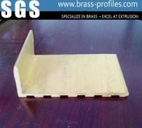 China CuZn39Pb3 Brass Anti Slip Extruding Stair Treads 5mm to 180mm for Edge Protection for sale
