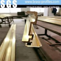 China Copper Extruding Profile Antique Brass Profiles 5mm to 180mm Custom Sizes for sale