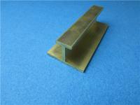 China High Tensile Brass Extrusion Door Window Frame Based On Drawings for sale