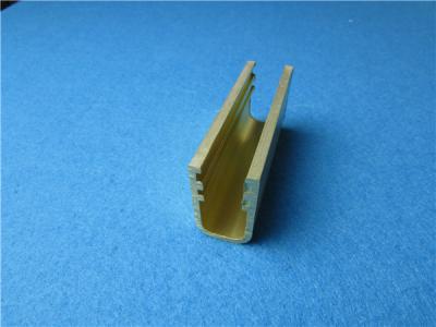 China C3800 CuPb3Zn39 High Tensile Brass Extrusion U Channel 60mm x 20mm for Decoration for sale