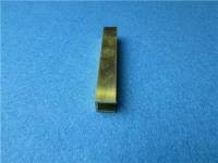 China C3800 Copper Alloy U Channel 25mm x 15mm Brass Extrusion Profile Custom Lengths for sale