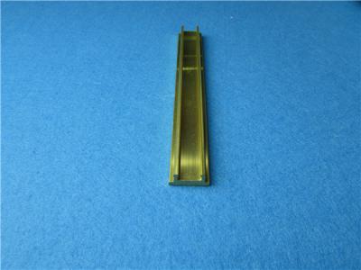 China Designer Brass Extrusion U Channel CuPb3Zn39 Copper U Profiles for sale