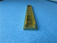 China Designer Brass Extrusion U Channel CuPb3Zn39 Copper U Profiles for sale