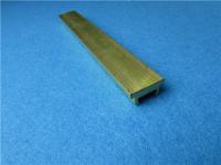 China Designer Brass Extrusion U Channel CuPb3Zn39 Copper U Profiles for sale