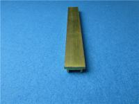 China Designer Brass Extrusion U Channel CuPb3Zn39 Copper U Profiles for sale