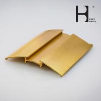 China Customizable Brass Door Window Frame HP-100 Golden Polished 1-100mm Thick for Building Decoration for sale