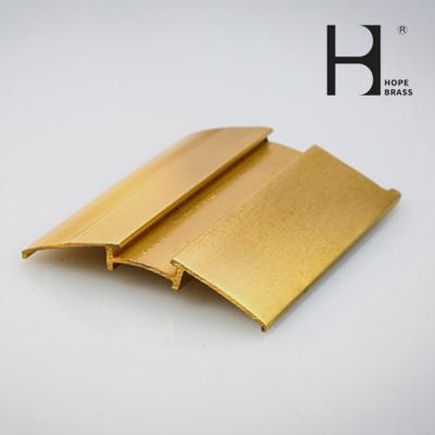 China Customizable Brass Door Window Frame HP-100 Golden Polished 1-100mm Thick for Building Decoration for sale
