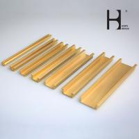 China Customizable Hardness Brass U-Shaped Channel for Industrial Applications for sale