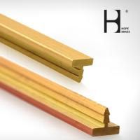 China Golden Brass T Bar for Furniture Customizable Size M4 M8 Thread ±0.2mm Tolerance for sale