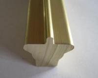 China Extruded Brass Decorative Profiles Solid Copper Lock Profiles 5mm to 190mm for sale
