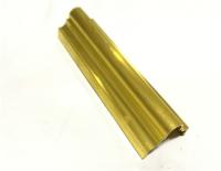 China Solid Brass Handrail Bracket Decorative Stair Handrail 60.5-63.5% Copper Custom Sizes for sale