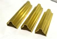 China Brass Stair Handrail Profile Shapes Extruded Brass Alloys 5mm to 180mm for sale