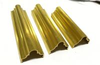 China Brass Stair Handrail Profile Shapes Brass Alloys Rail Bar 5mm to 180mm for sale