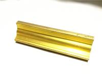 China Extruded Brass Profiles Lead Brass Alloys Extrusion Profiles 5mm to 180mm Custom Shapes for sale