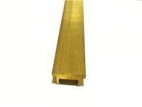 China C38000 Brass Extrusion Shapes Lead Brass Extrusion Profiles for Decoration 5mm-180mm for sale