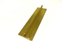 China Polished Brass T Strips Copper Antislip Stair Strip Extruding 5mm to 180mm for sale