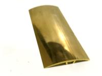 China Polished Brass T Strip 15mm x 22mm Extruded Copper T Frame for Decorative Trim for sale